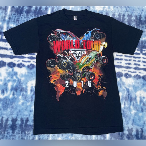 Monster Jam | Shirts | Collectable Monster Jam World Tour 26 Monster ...